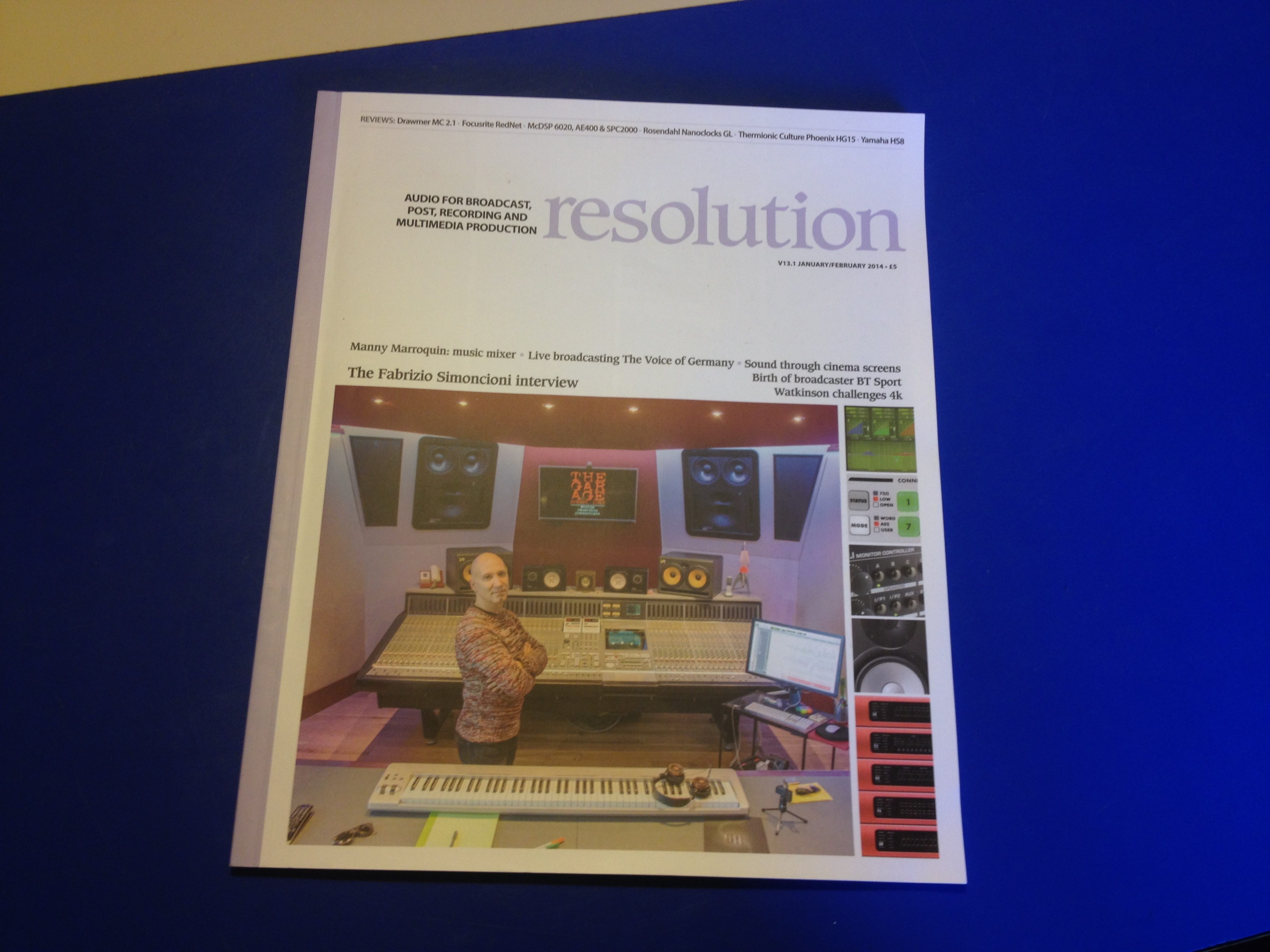 Resolution cover! — Studio Sound Service